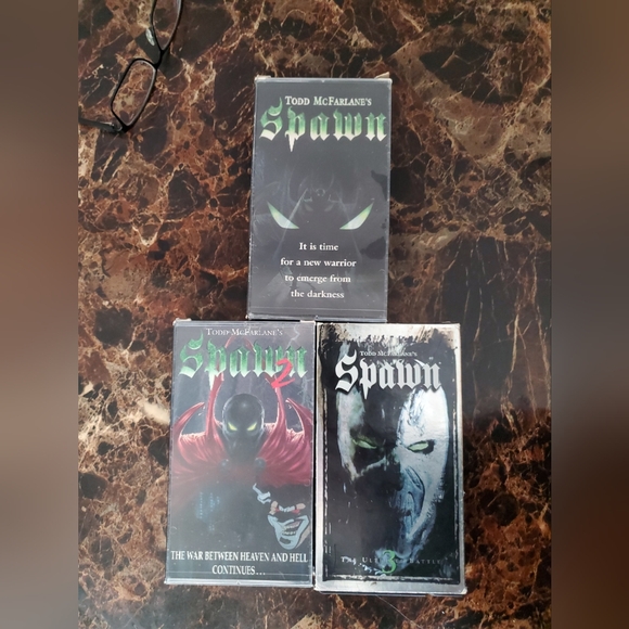 HBO | Media | Spawn Vhs Lot Animated Trilogy Todd Mcfarlane Uncut ...